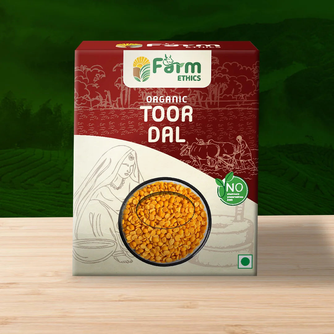 Buy Farm Ethic Premium Organic Toor Dal Online - Kemfree Marketplace